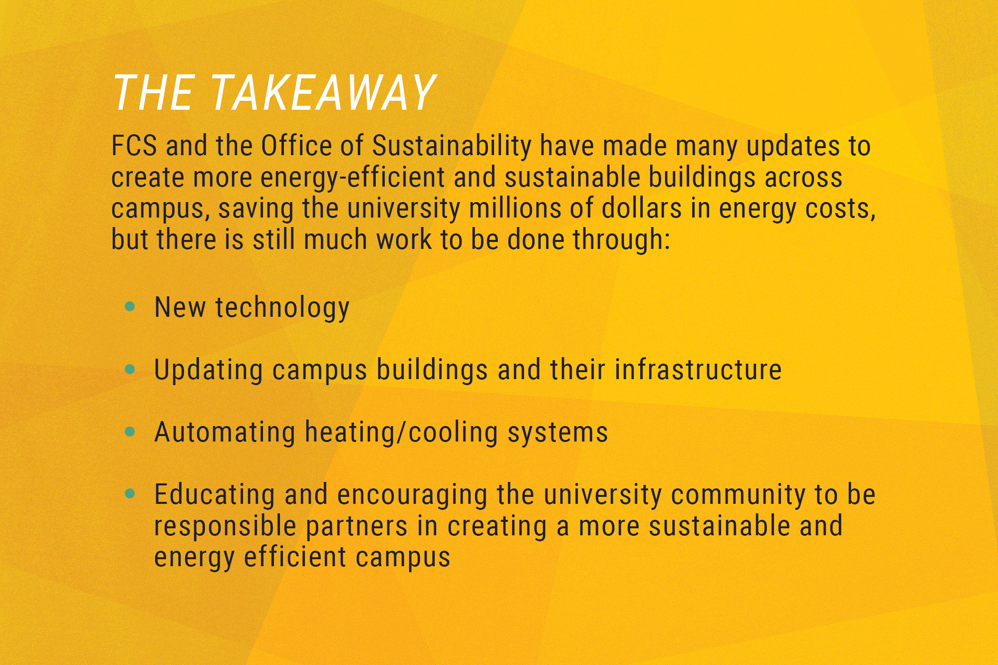 Sustainability at UAA, now and into the future | News | University of ...