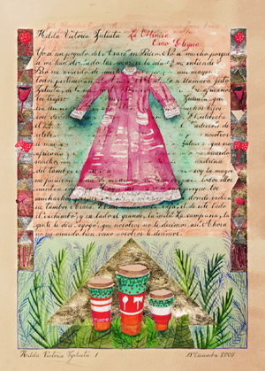 Susan Matthews' manuscripts for 'Secrets Under the Skin' work on ...